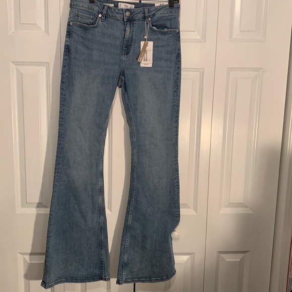 Jeans | Nwt Mng Denim Flare Jeans Mid Rise | Poshmark